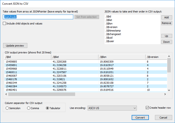 Tales From Support How To Convert Huge JSON Data To CSV