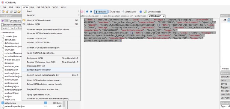 Tales from support: Reading a JSON log file